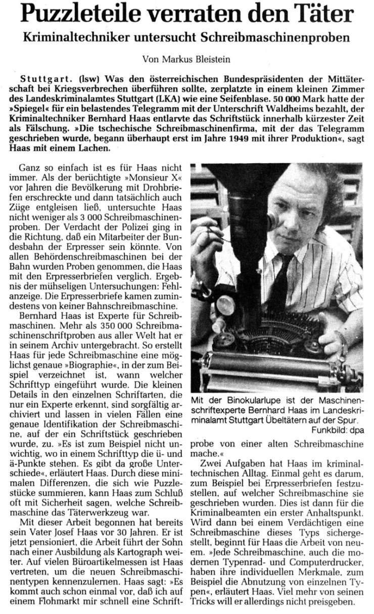 Case Examples - Bernhard Haas